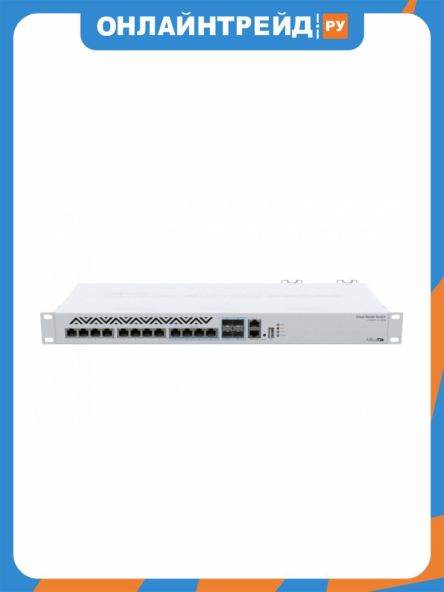 Коммутатор Mikrotik CRS312-4C+8XG-RM