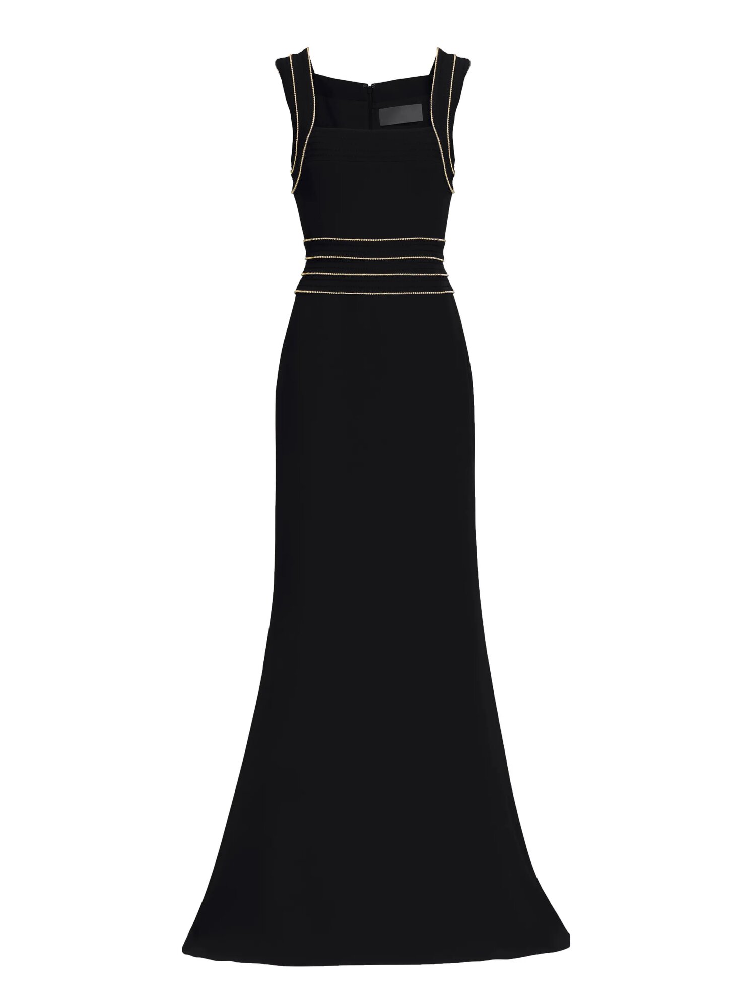 Платье Embellished-trim cady dress