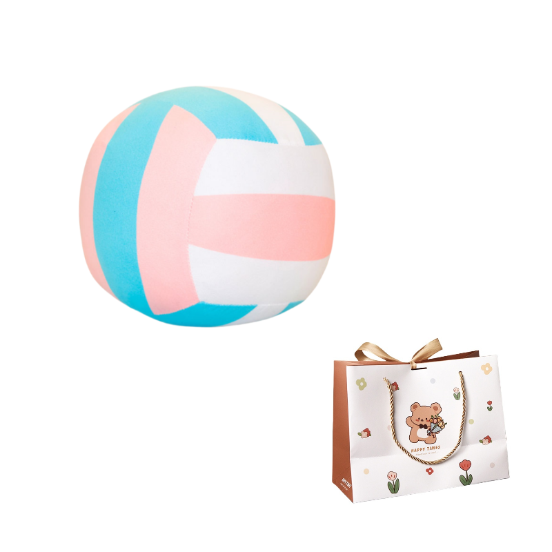 Плюшевая кукла унисекс PUDOWRABBIT Волейбол, 23CM EU
