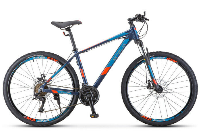 Горный велосипед Stels Navigator 720 MD V010 (2026) 15.5" Темно-синий (150-160 см)