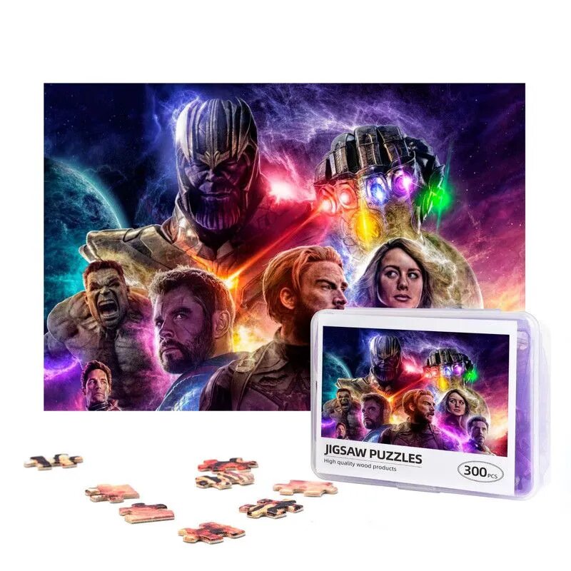 Avengers Деревянный пазл Марвел Деревянные пазлы Мстители Marvel 300 шт