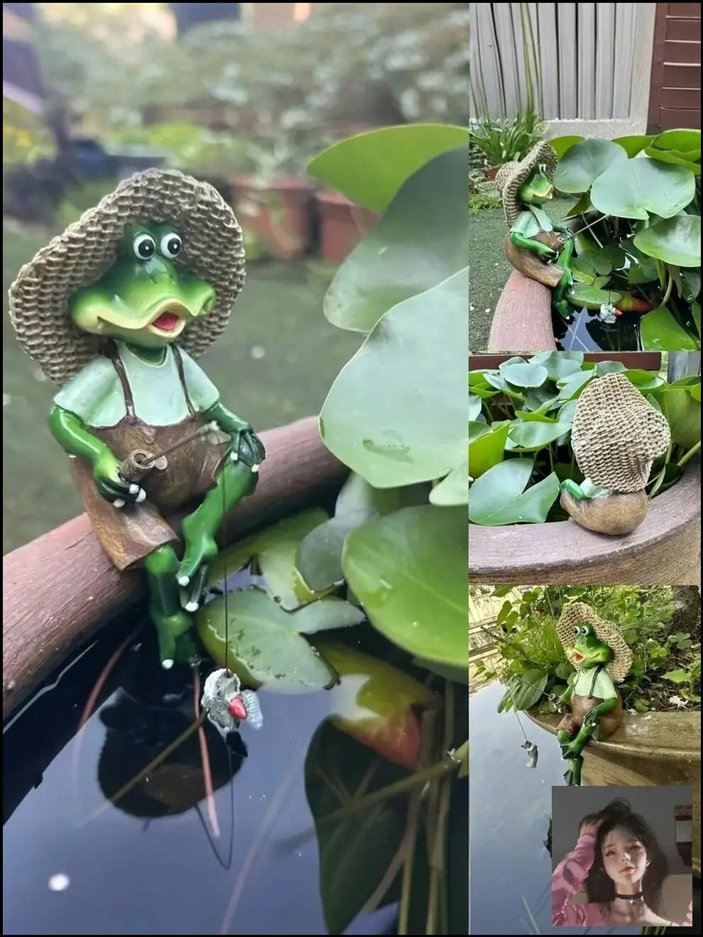 Фигурка садовая
