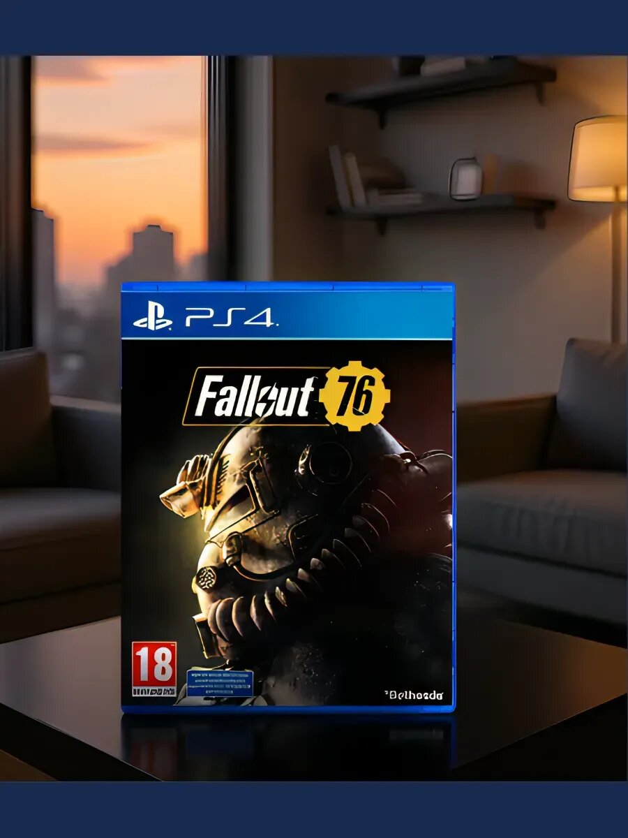 Диск с игрой Fallout 76 PS4 / PS5