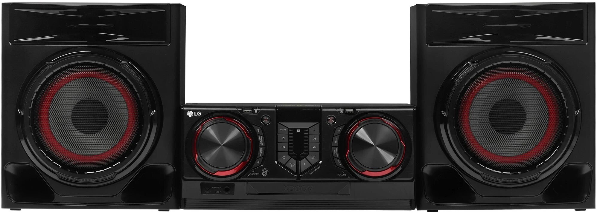 Минисистема LG XBoom CJ44 черный 480Вт FM USB BT