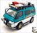 Модель машинки Mitsubishi Delica 1:24, бирюзовая, с аксессуарами, металл, ABS пл...