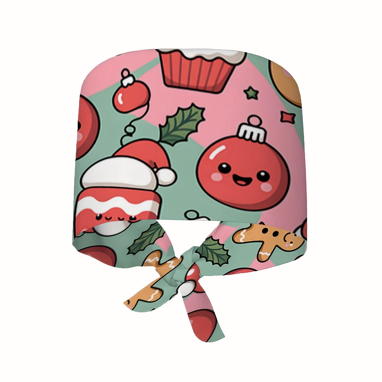 Универсальная регулируемая шапка для медсестер и поваров: легкая пылезащитная рабочая шапка с завязками, стиль