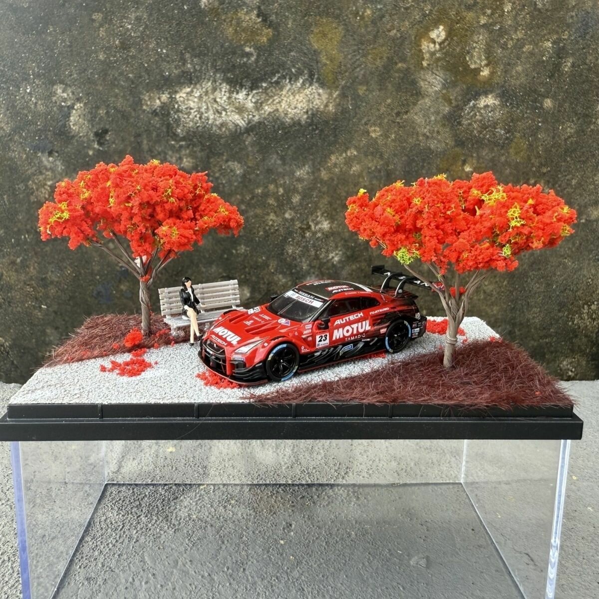 Car Bay Гараж для машинок 1:64. ручная работа (Без модели автомобиля). Игрушечный гараж для моделек. Подарок мальчику