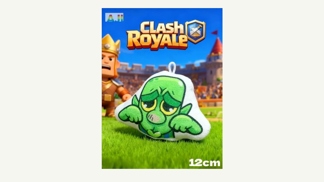 Мягкая игрушка Фигурка Clash Royale Гоблин 15см. Игрушка для мальчиков и девочек, персонаж игры — фото 1