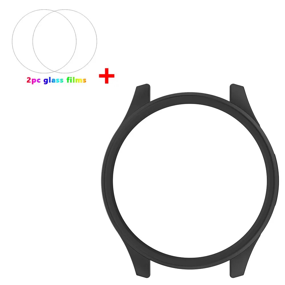 Защитный чехол с пленкой Arvin для Xiaomi Watch S5, черный
