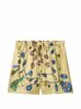 Шорты Versace Printed silk twill shorts