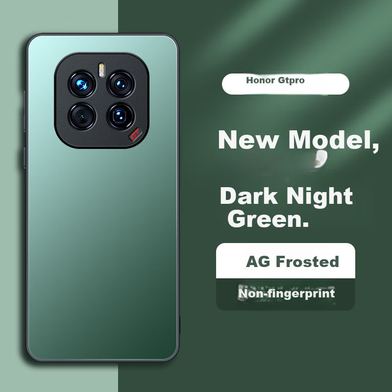 Чехол для Honor GT Pro с матовым покрытием, ударопрочный, ультратонкий, полное покрытие для мужчин и женщин Цвет：Ночной