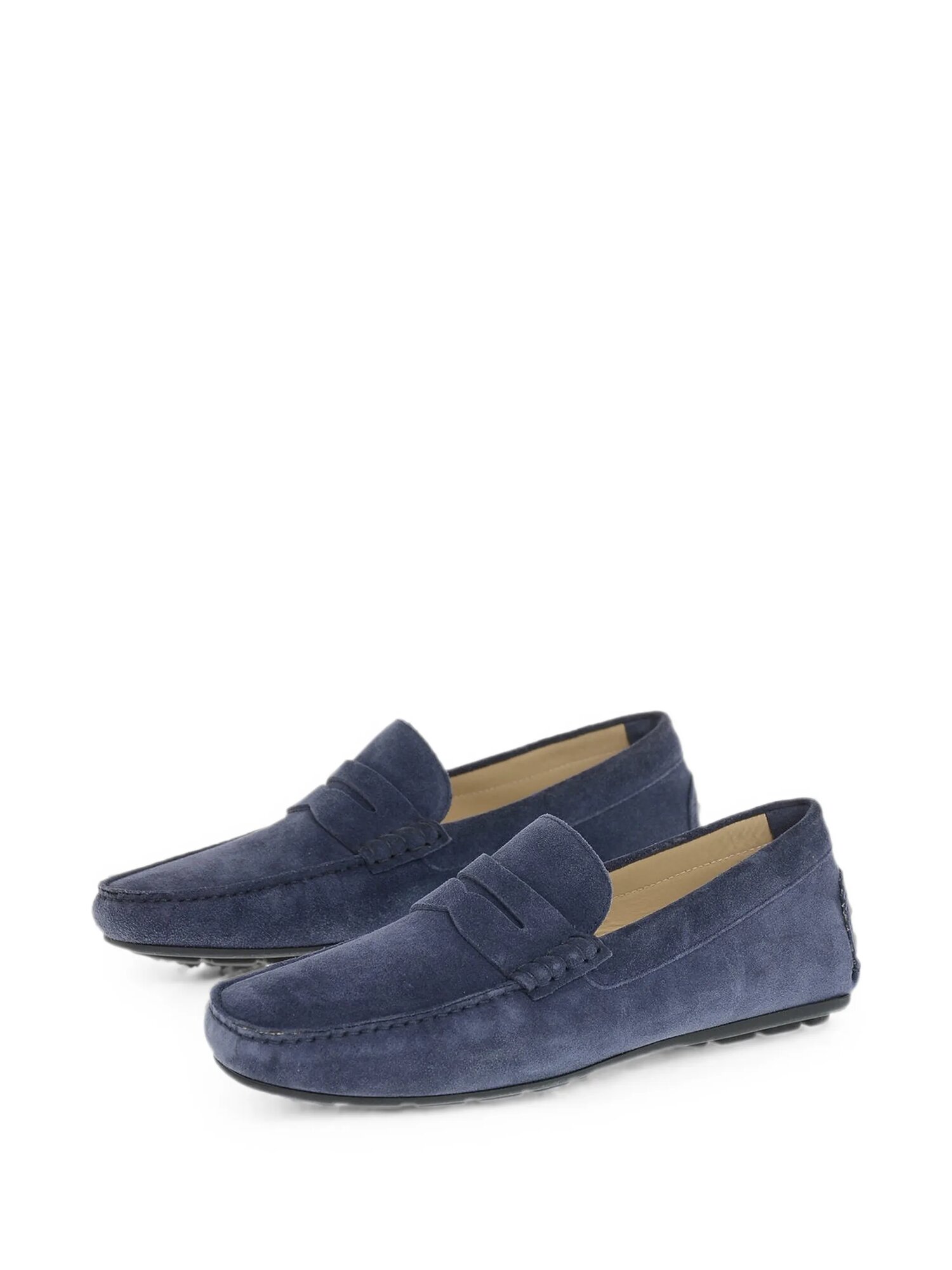 Лоферы Corneliani Suede penny loafers, размер 7.5 — фото 1