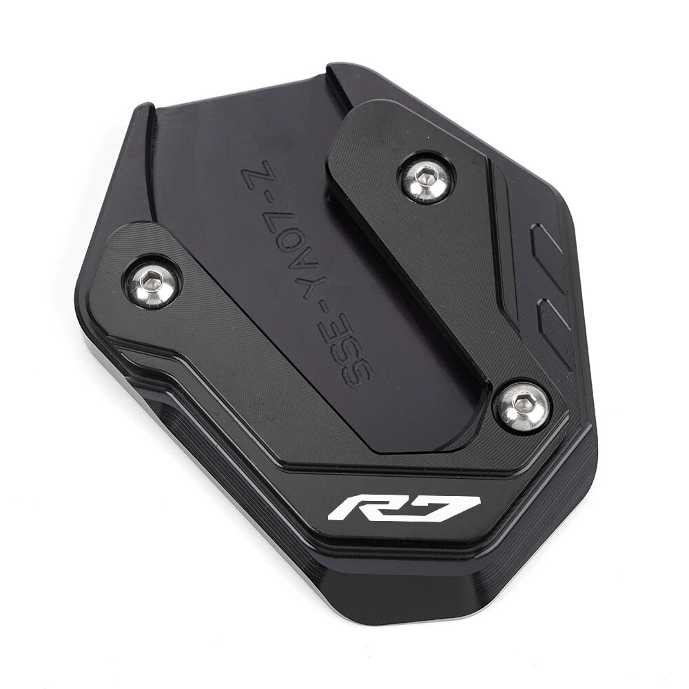 Пластина расширителя подножки для Yamaha YZF-R7 2021-2024, черная
