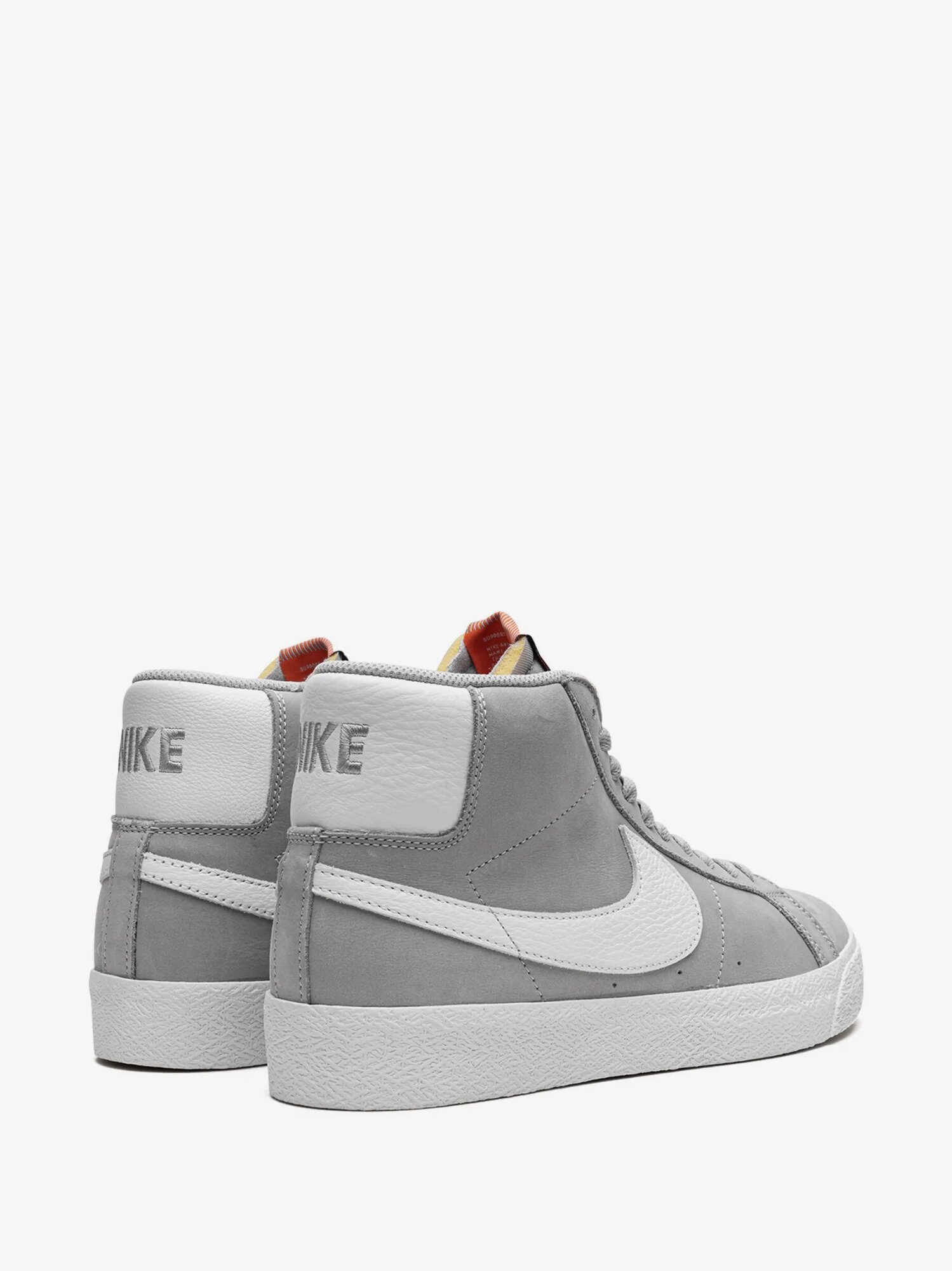Кроссовки NIKE Blazer Mid SB 'Wolf Grey', размер 4, серый — фото 1