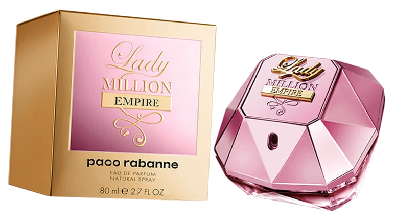Lady Million Empire Paco Rabanne 80 мл - женская парфюмерная вода / Леди Миллион Империя