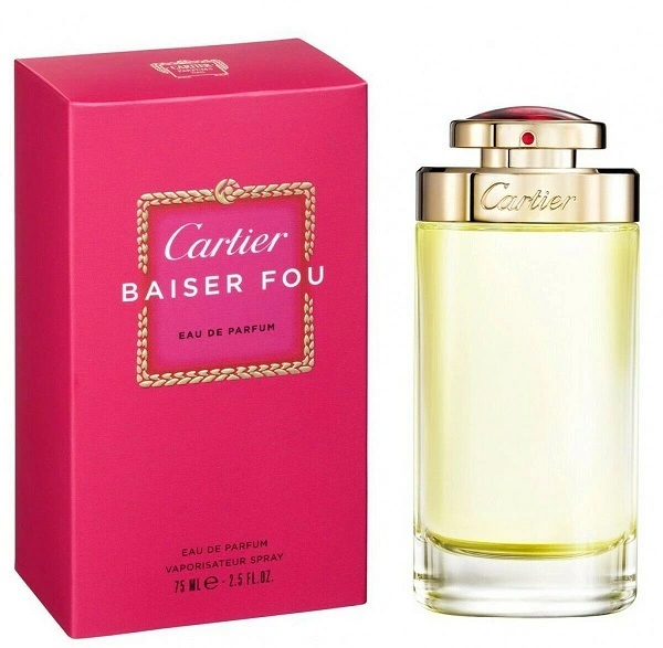 Парфюмерная вода Картье Байсер Фо для женщин 75 мл - Cartier Baiser Fou