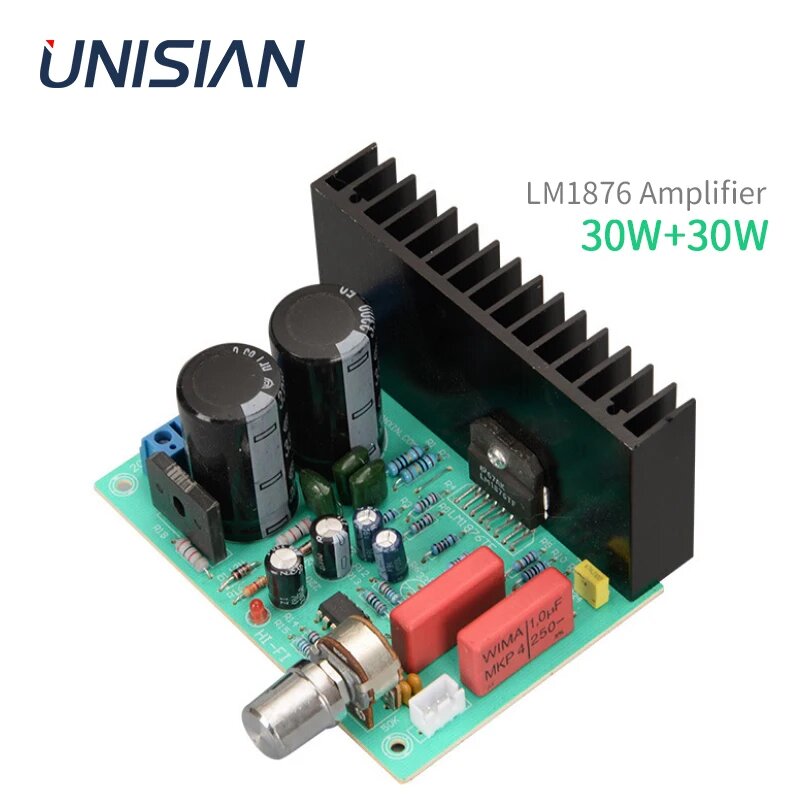 Lenwaycn LM1876 Аудиоусилитель 30 Вт 2.0 канала