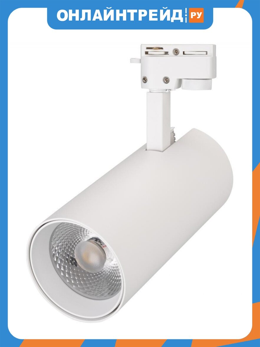 Трековый светильник Arlight LGD-Gera-2TR-R90-30W Day4000 025930(1)