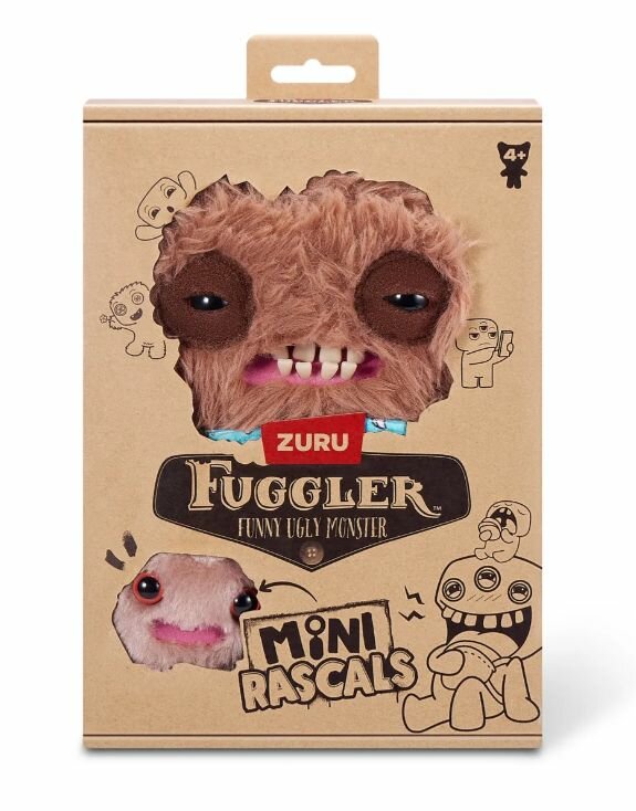 Мягкая игрушка FUGGLER Кальмар с малышом