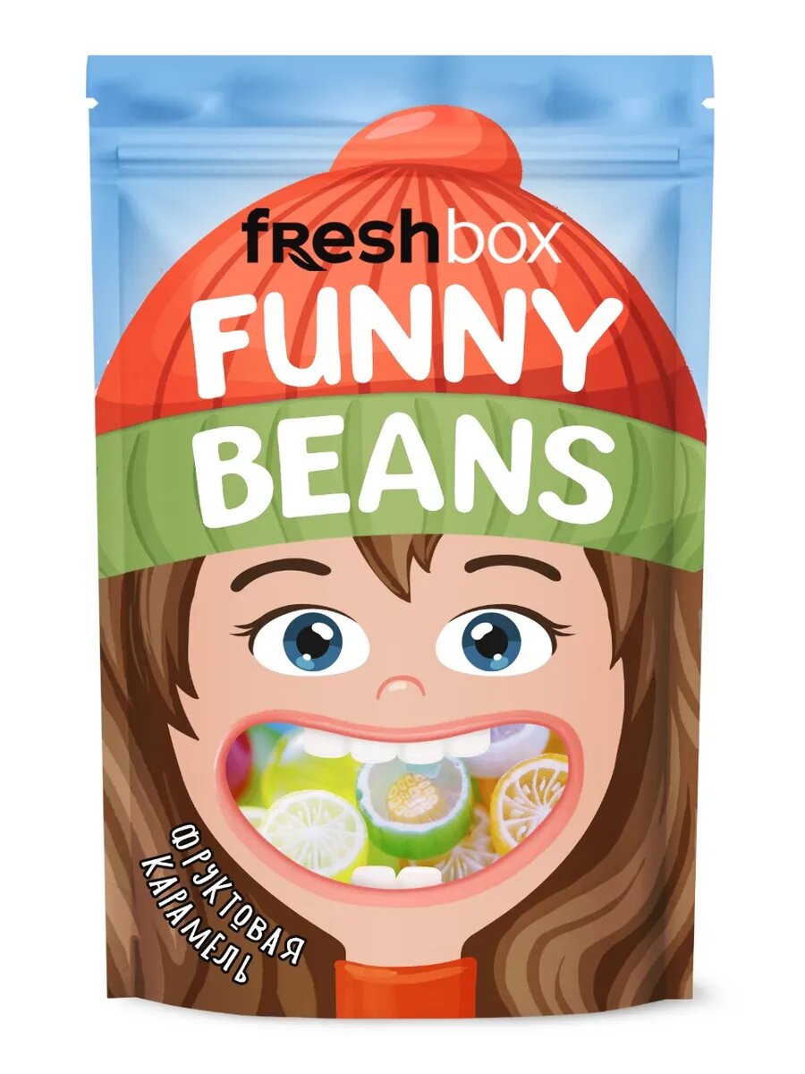 Фруктовая карамель Funny Beans — фото 1