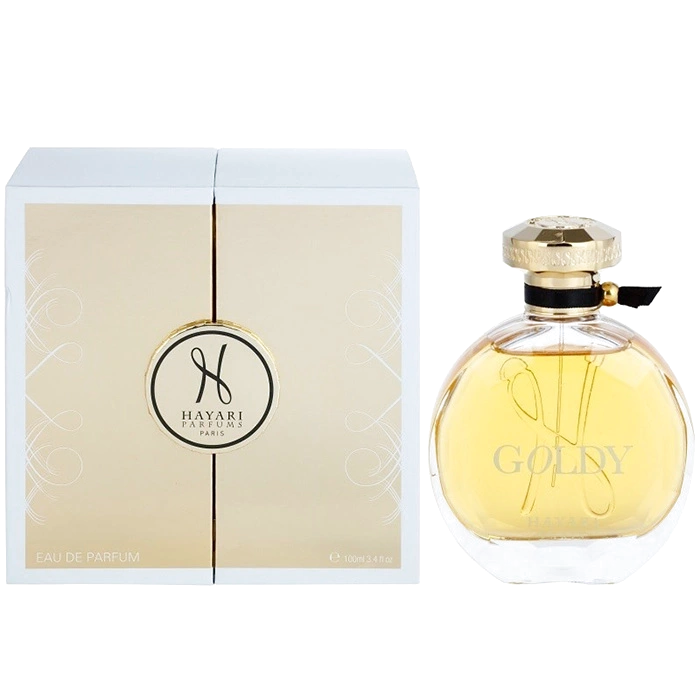 Hayari Parfums Goldy женский парфюм 100 мл - Хаяри Парфюмс Голди золотистый