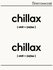 Термонаклейка Chill