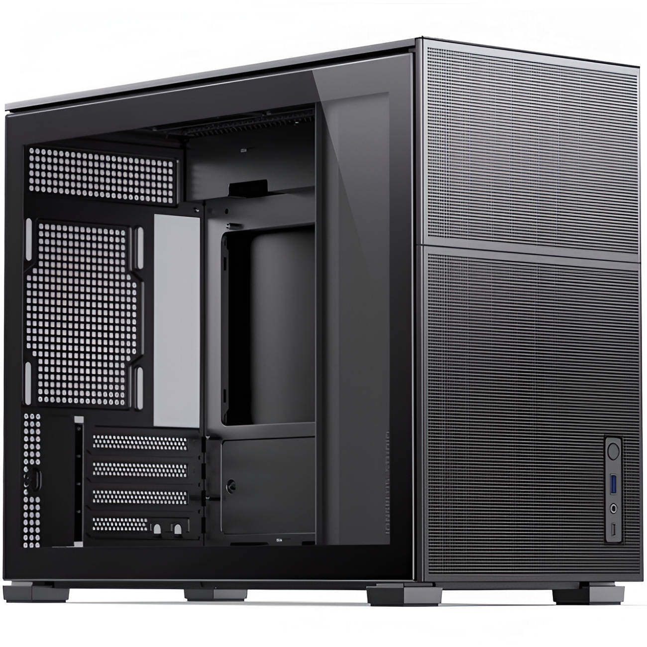 Корпус Mini-Tower JONSBO D31 MESH TG, Micro-ATX, без Б. П, черный (D31 MESH Black)