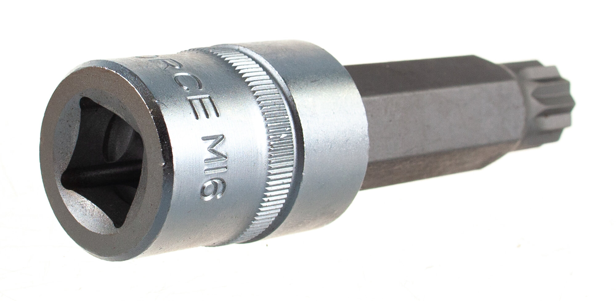 FORCE Головка-бита Spline М16 L=100mm с отверст. 34810016T