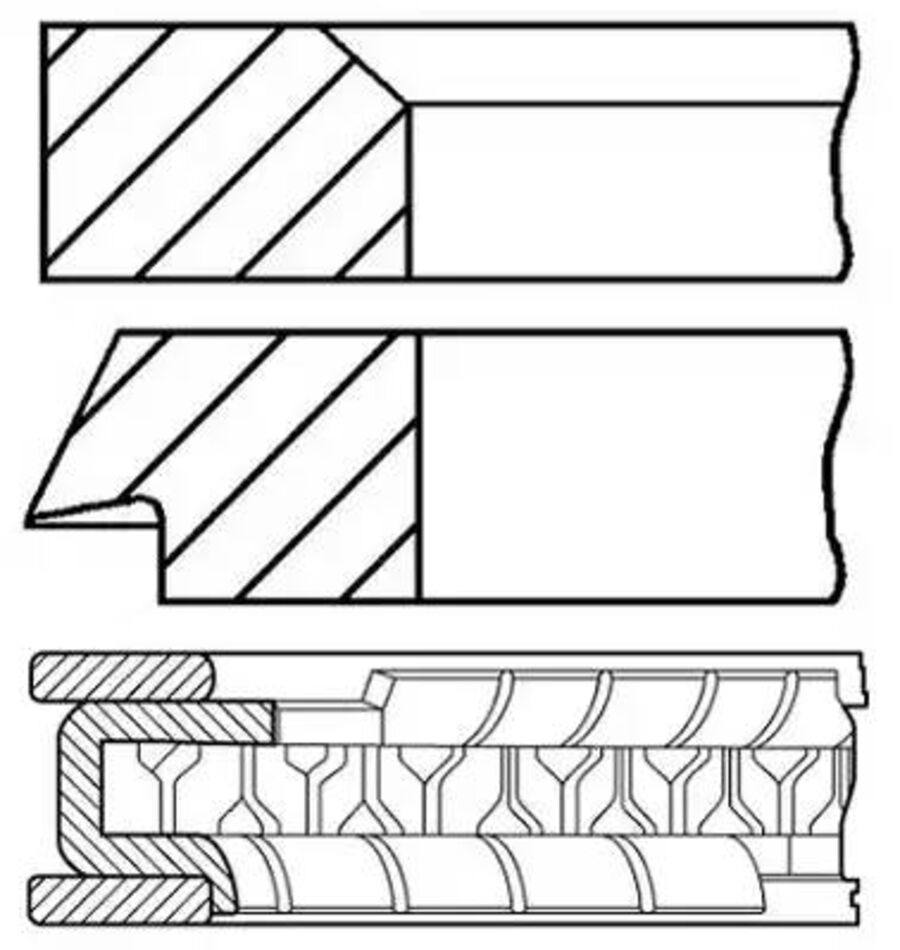 Кольца hyundai g4ee 75.50mm 1.4l 16v (GOETZE 08-849200-50)