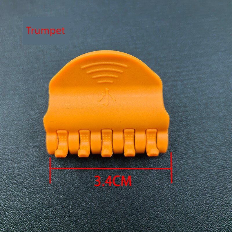 30 маленьких желтых краб-зажимов с низким усилием для объема, 30 шт, термостойкие, идеально для приподнятия корней