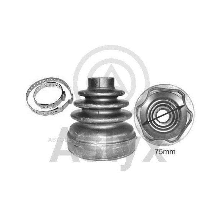Пыльник шруса NISSAN PATHFINDER R51M/NAVARA D40M 04- внутр. пер. ASLYX AS501337