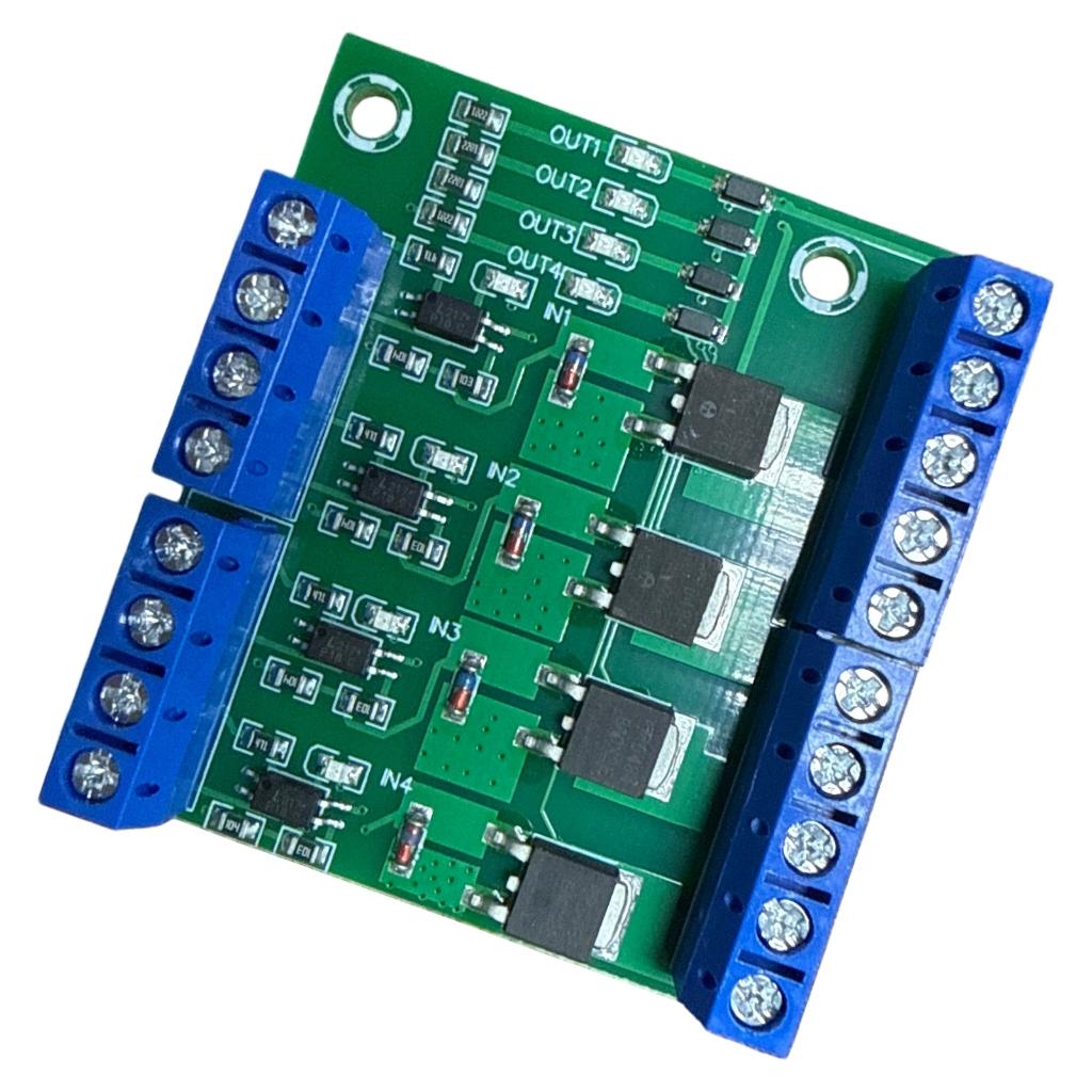 4-канальный драйвер PLC усилителя с PWM входом