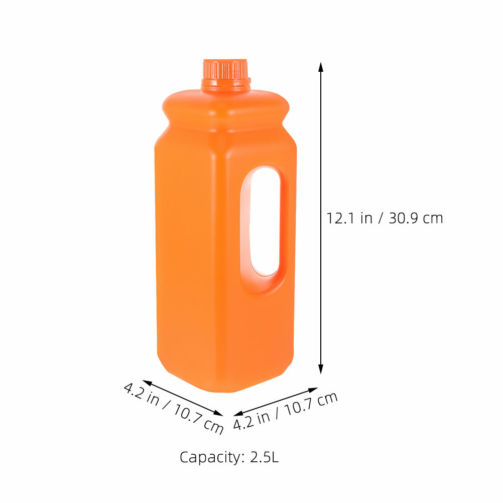 Контейнер Для Хранения Сока Бидон Для Сиропа 30.90X10.70X10.70CM Оранжевый