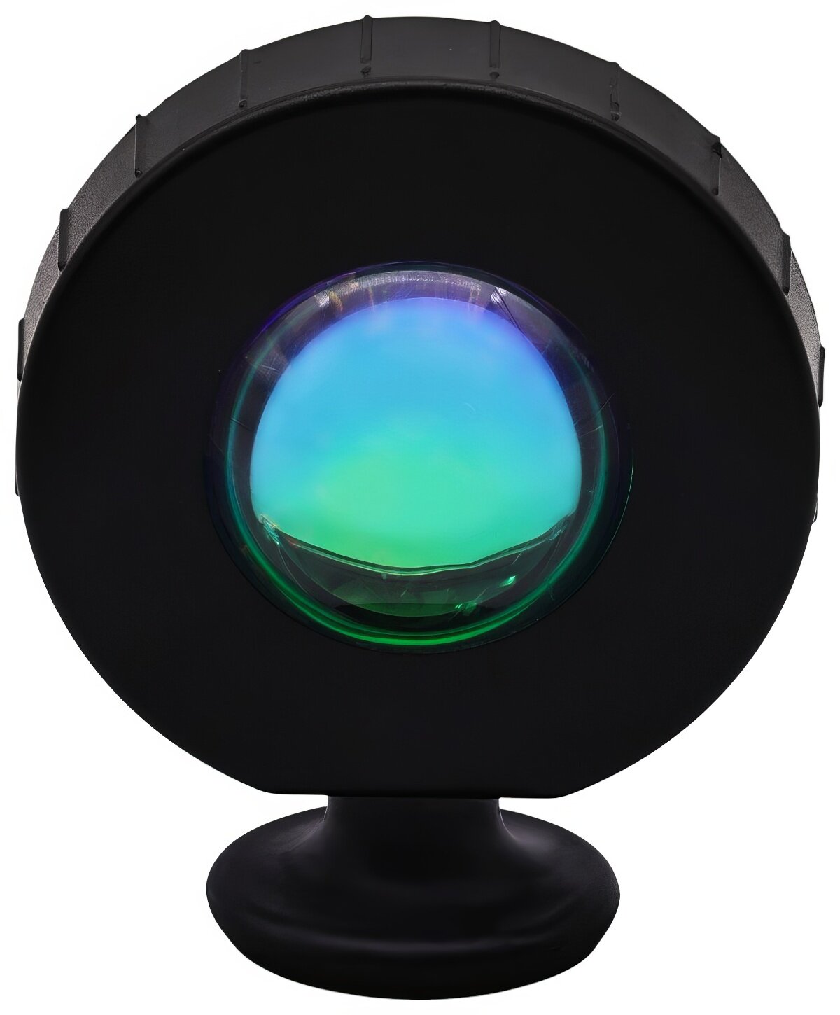 Лампа атмосферная светодиодная настольная с пультом DE8383 BK черный LED RGB 3W (ПДУ RGB)