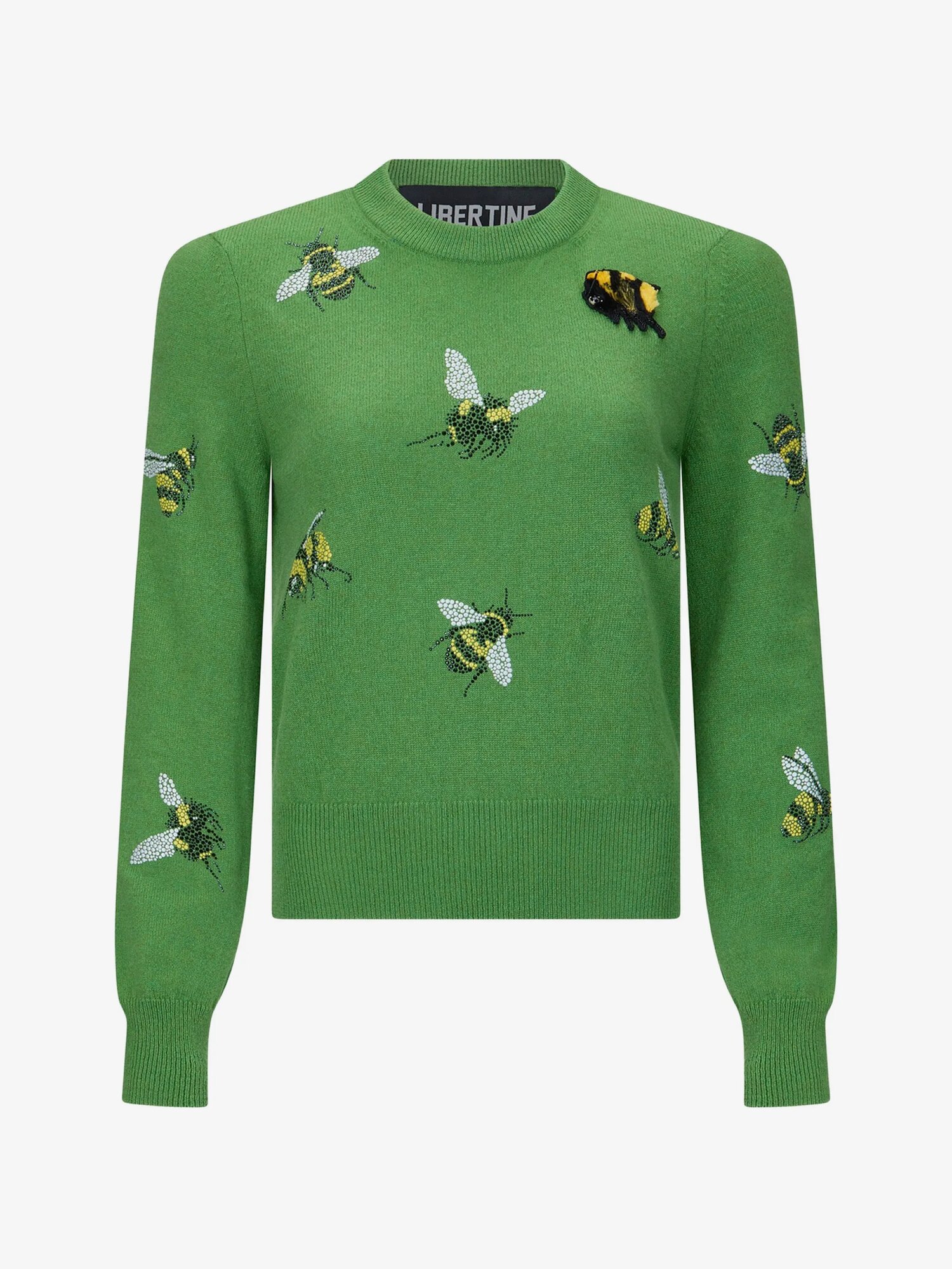 Свитер Libertine Buzz Off bee-embellished sweater