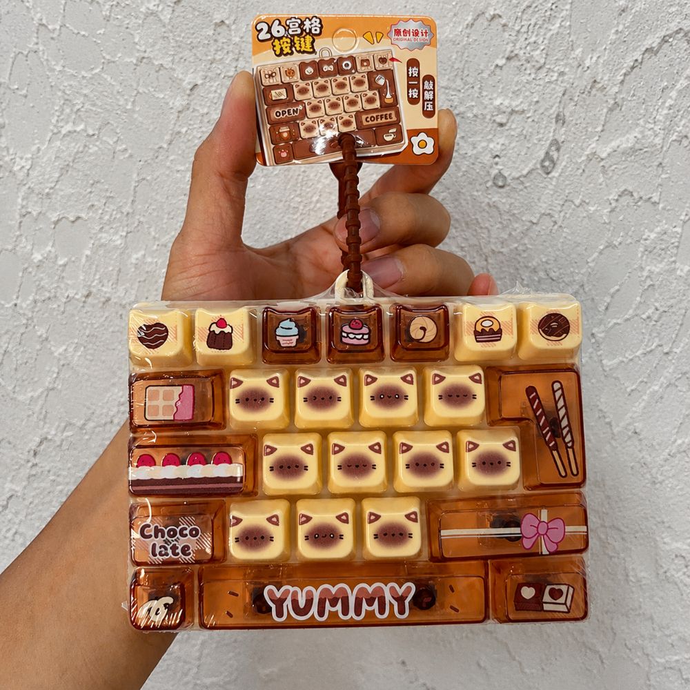 Игрушка-антистресс в виде клавиатуры