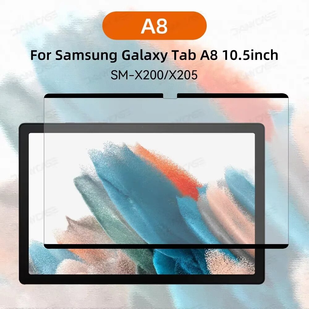 Магнитная защитная пленка Paper Feel для Samsung Galaxy Tab S8/S7/S7 FE/S6 Lite/A8 Tab A8 10.5in