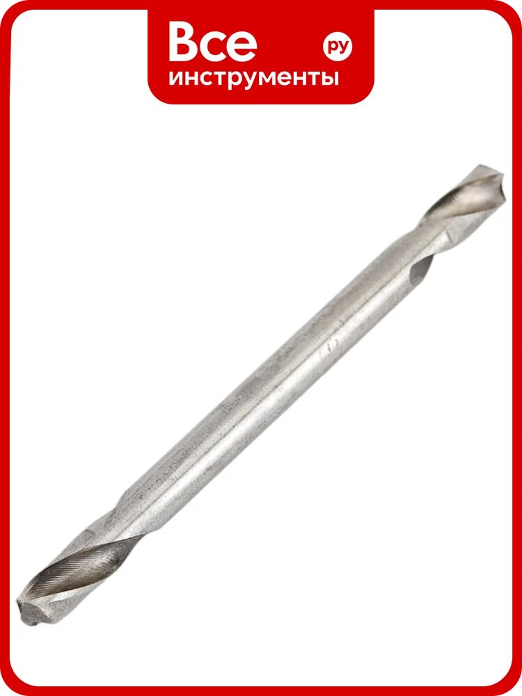 Сверло по металлу двухстороннее HSS-G Super 4,1x14x55мм, 10 шт Heller 21414