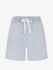 Шорты JUVIA Maila striped denim mini shorts, размер 40, белый