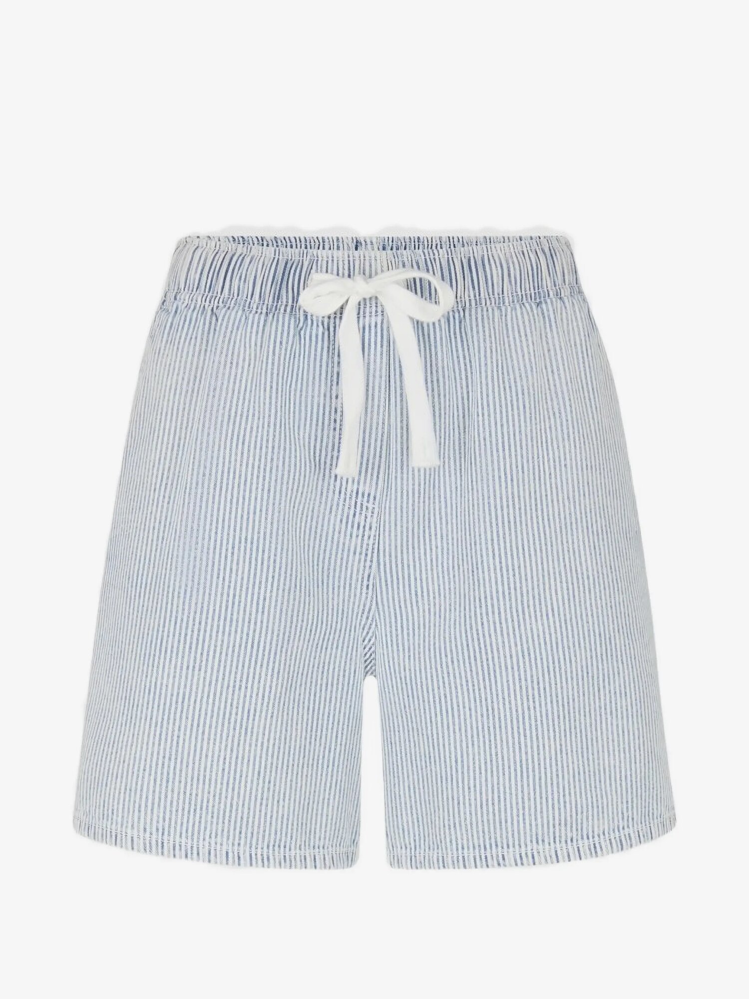 Шорты Maila striped denim mini shorts