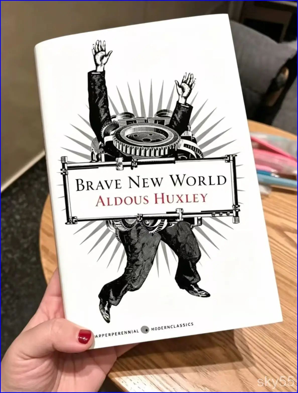 Brave New World by Aldous Huxley / Classic Dystopian Fiction / English Edition