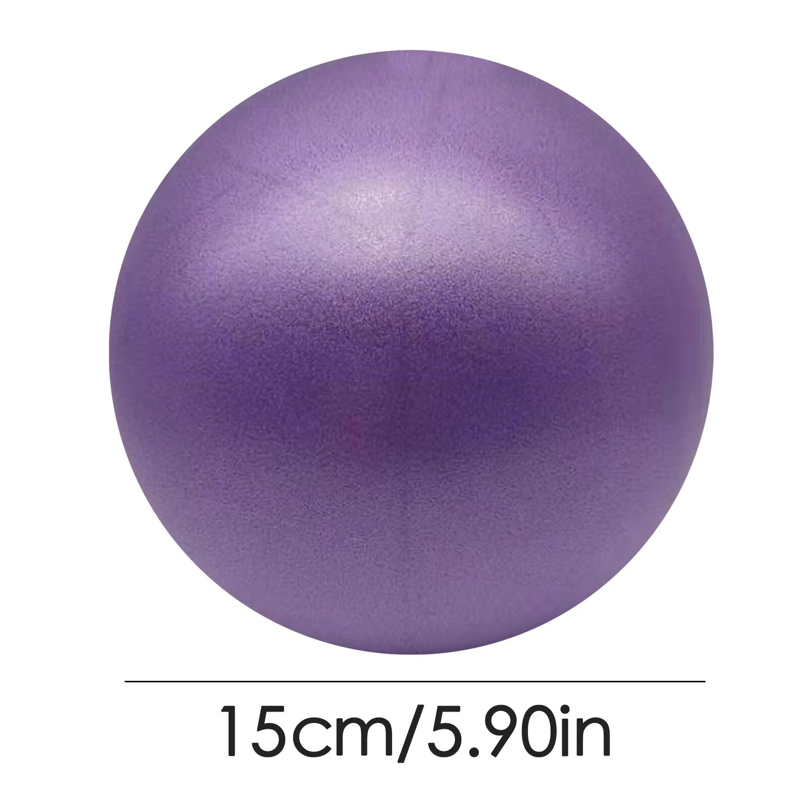 Йога-мяч фитнес 15 см, Purple