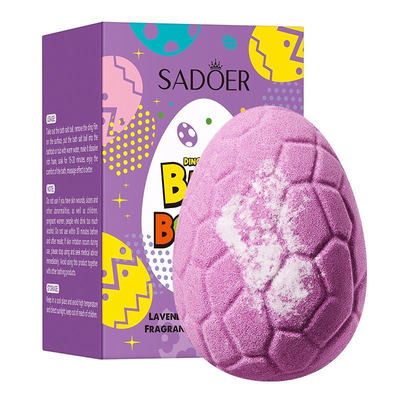 Шарик для ванны SADOER, аромат лаванды, 100 г