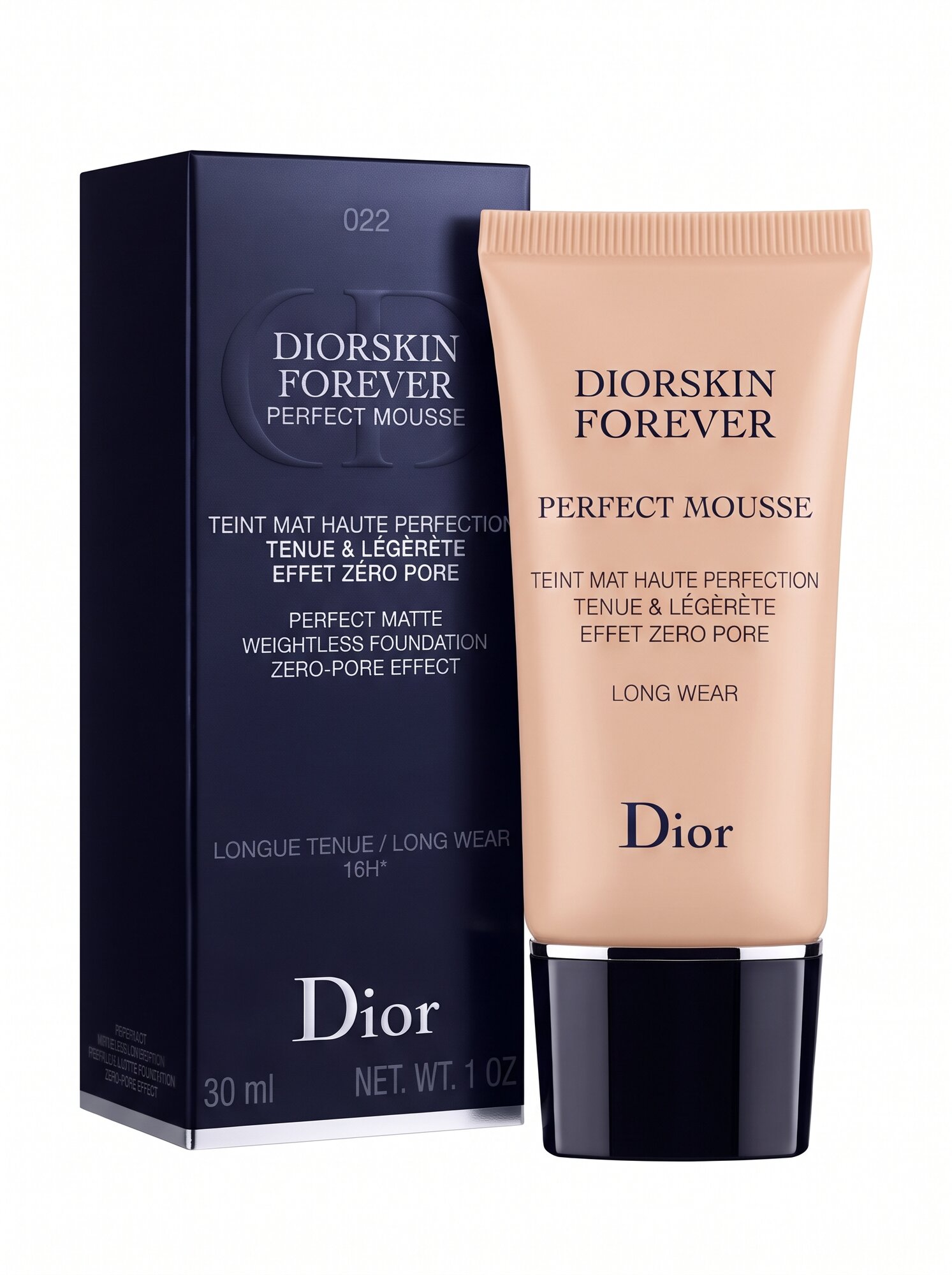 Diorskin 022 - Камея Forever Perfect Mousse Тональный мусс для лица