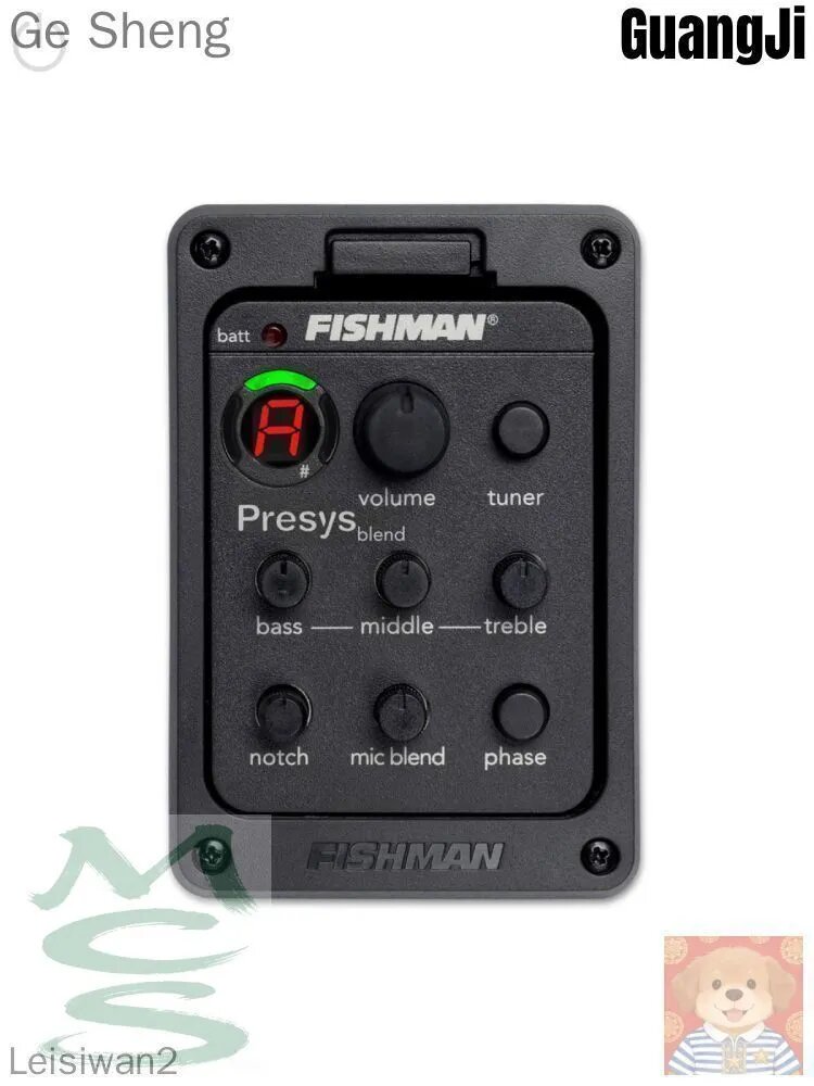 Преамп-звукосниматель Fishman Presys Blend 301 специализированное устройство для акустической гитары