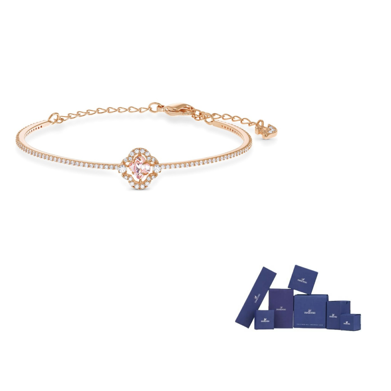 Браслет-манжета, кристаллы Swarovski
