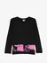 Свитер BLACK COMME des GARCONS Spray-print sweater, размер 46, , черный