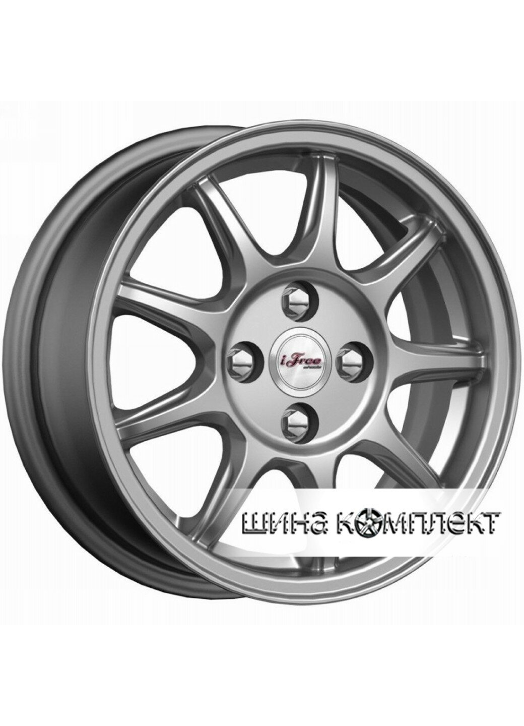 Колесный диск iFree Uno Эвил (КС1068) 5,5x14 4x98 ET35 58,5 Хай Вэй