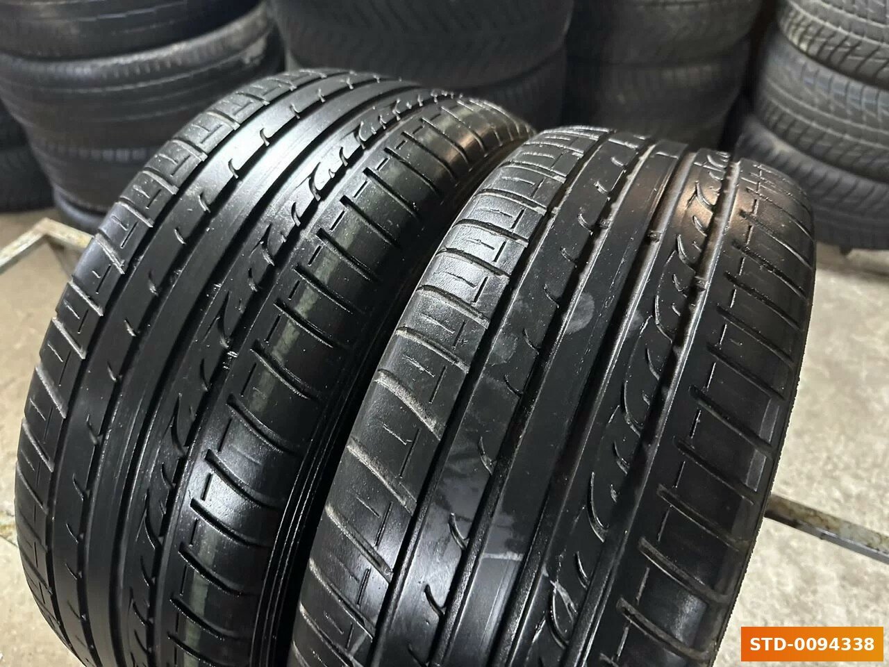 Комплект (2 шт) летних БУ шин Dunlop SP Sport FastResponse 225/45 R17 30% износ 8023718109
