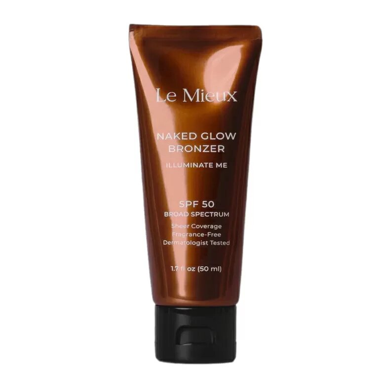 Le Mieux Гелевый бронзатор для лица с пептидами SPF50 50 мл 50 мл